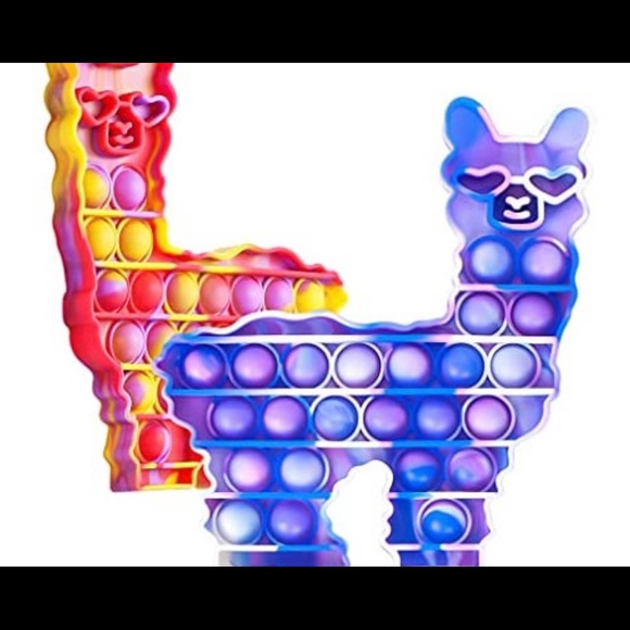 Poppit toys | Toys | Fidget Poppit Toys Sensory Llama Alpaca 2 Pack Nwt ...